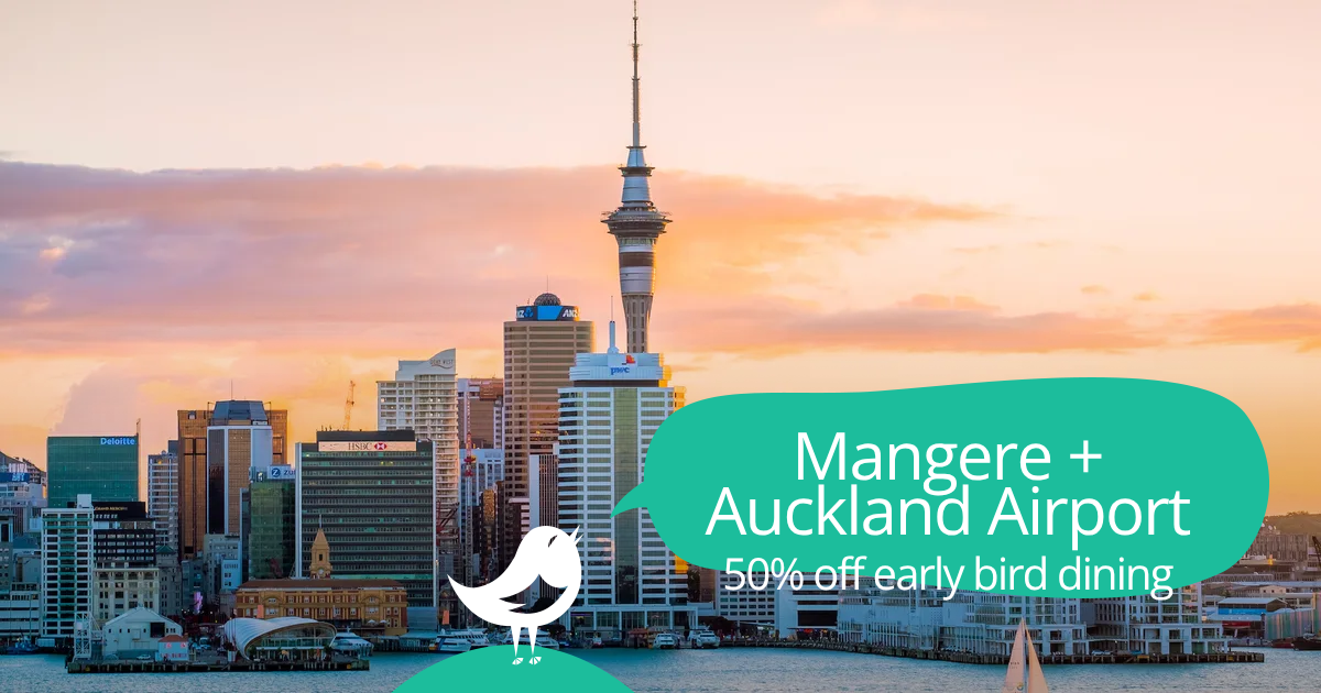 Mangere + Auckland Airport Restaurants: 50% off Dinner Deals with First ...