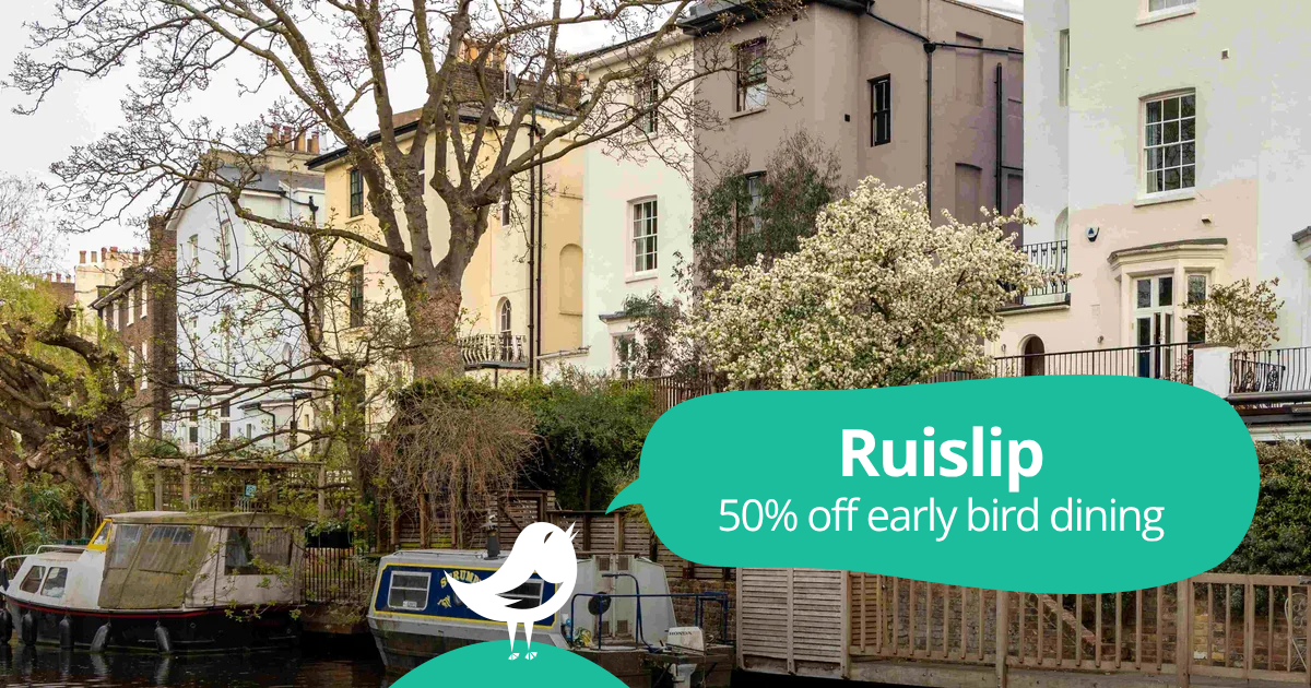 Ruislip Restaurants: 50% off Dinner Deals with First Table