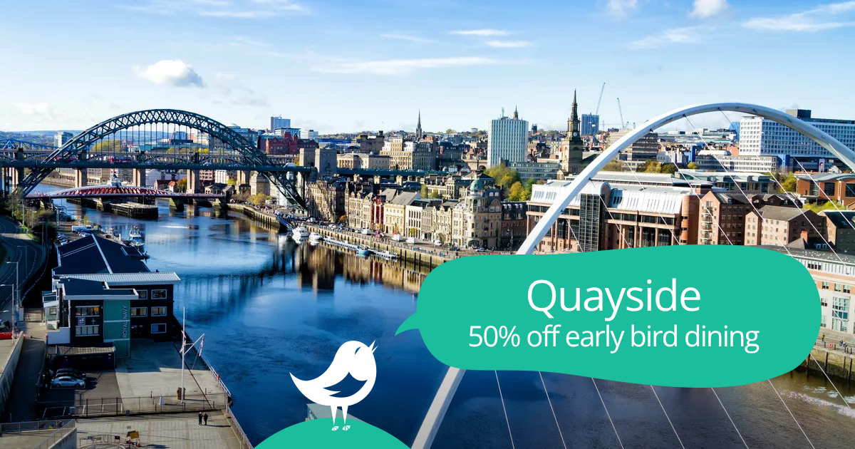 Quayside Restaurants: 50% off Dinner Deals with First Table