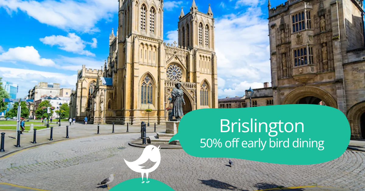 Brislington Lunch deals - 50% off with First Table