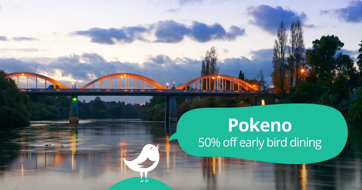 Pokeno Restaurants: 50% off Dinner Deals with First Table