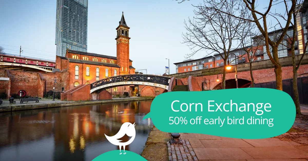 Corn Exchange Lunch deals - 50% off with First Table