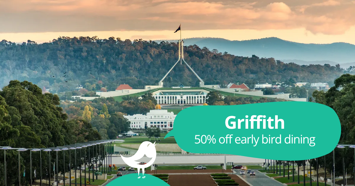 Griffith Restaurants: 50% off Dinner Deals with First Table