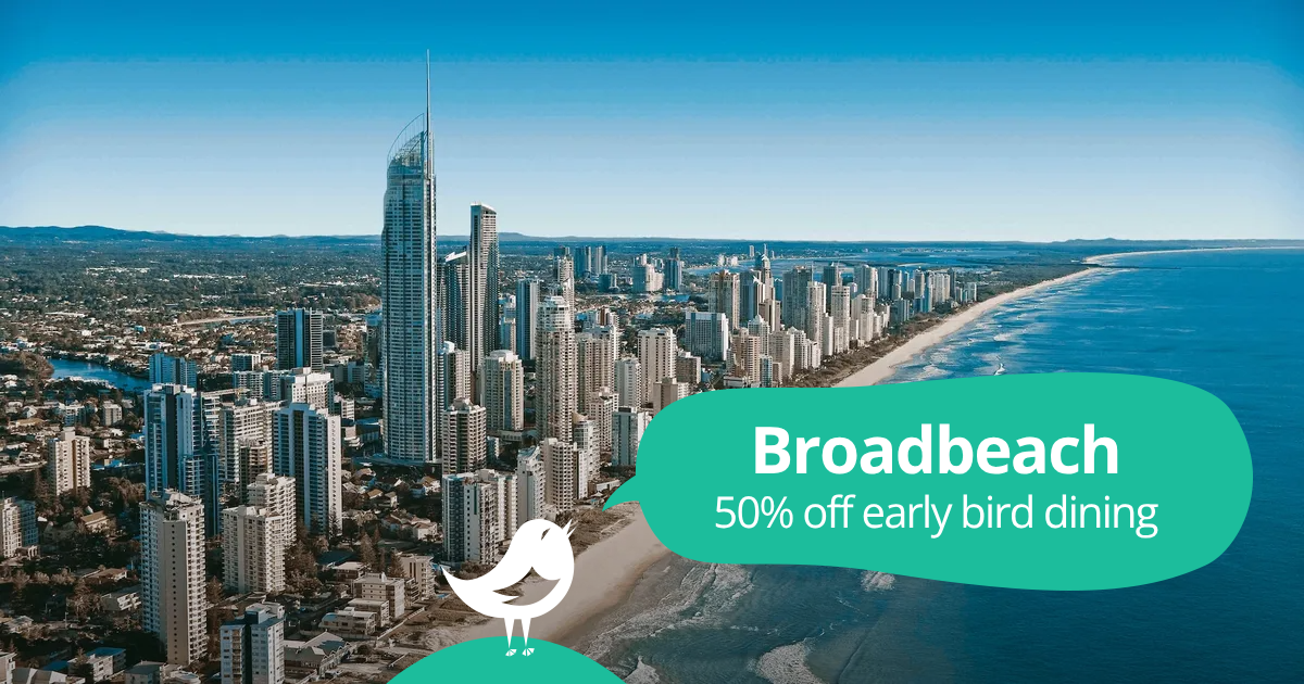 Broadbeach Restaurants: 50% off Dinner Deals with First Table