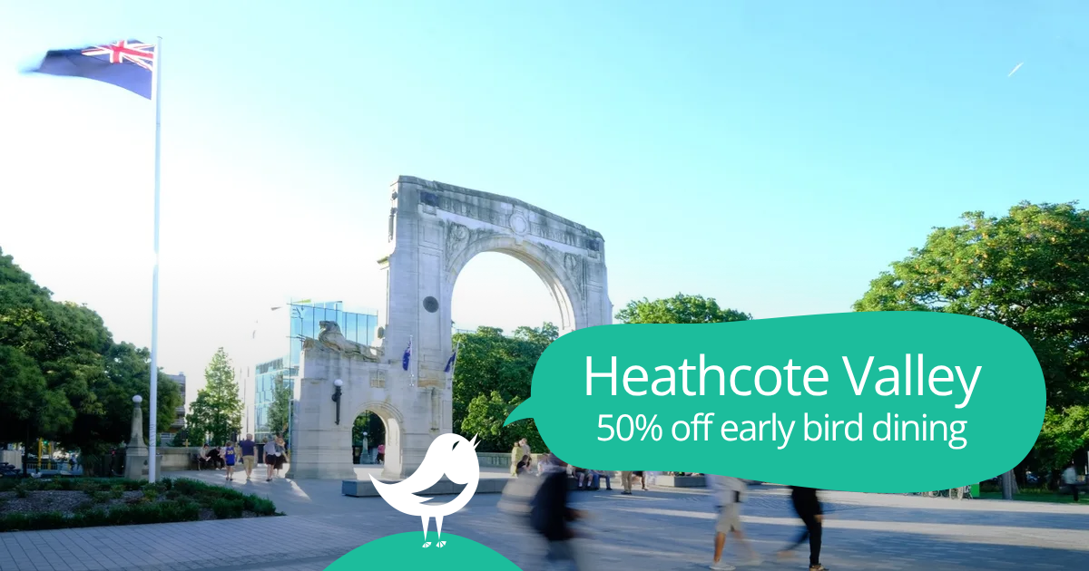 Heathcote Valley Restaurants: 50% off Dinner Deals with First Table