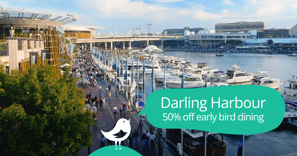 Darling Harbour Restaurants: 50% off Dinner Deals with First Table