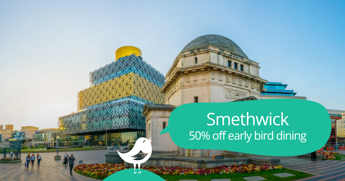 Smethwick Restaurants: 50% off Dinner Deals with First Table