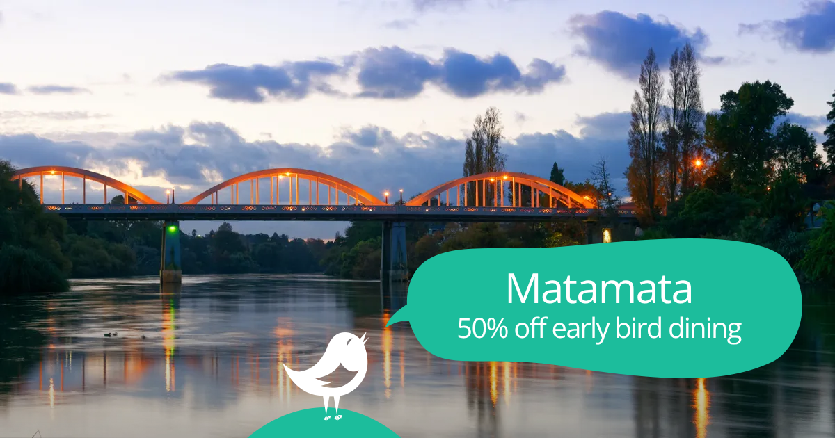 Matamata Restaurants: 50% off Dinner Deals with First Table