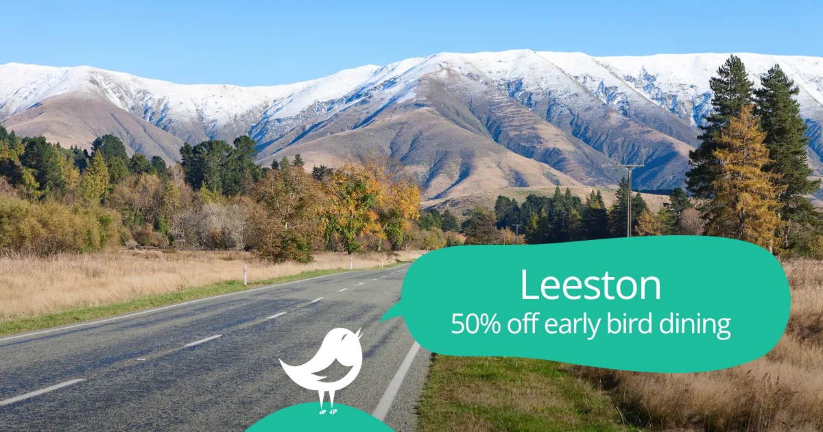 Leeston Restaurants: 50% off Dinner Deals with First Table