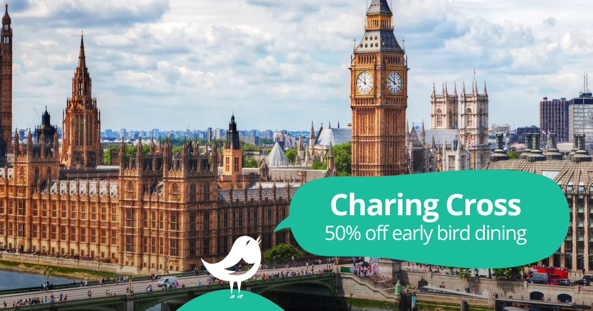 Charing Cross Restaurants: 50% off Dinner Deals with First Table