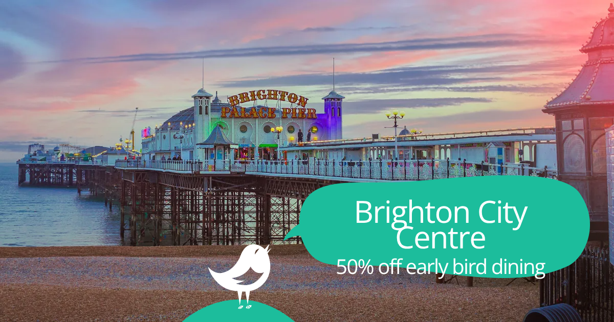 Brighton City Centre Restaurants: 50% off Dinner Deals with First Table