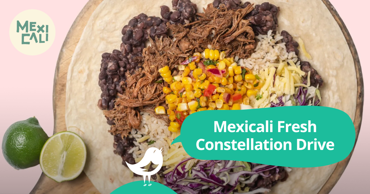 Mexicali Fresh Constellation Drive: 50% off the first table of the ...