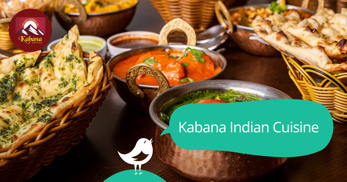 Kabana Indian Cuisine: Book any time at everyday prices