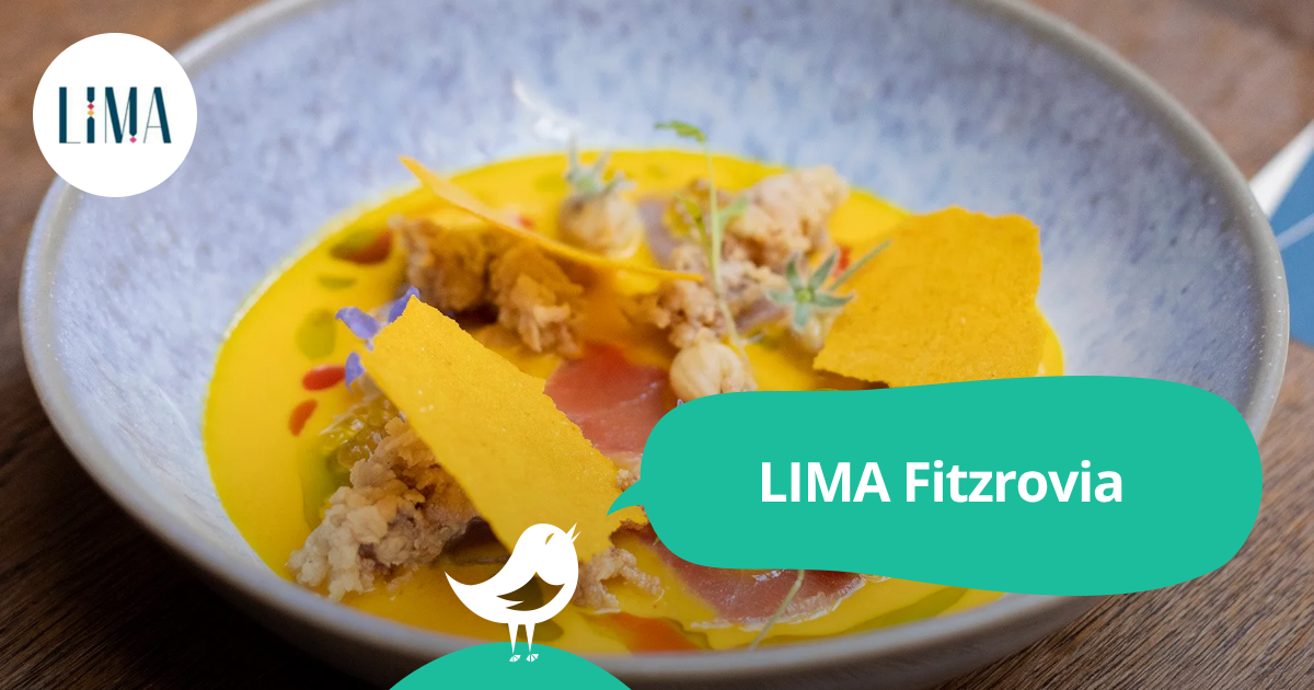 LIMA Fitzrovia: 50% off the first table of the night with First Table