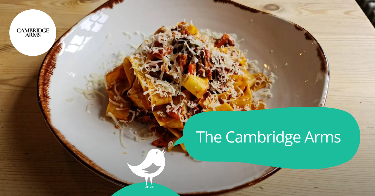 The Cambridge Arms: 50% off the first table of the night with First Table