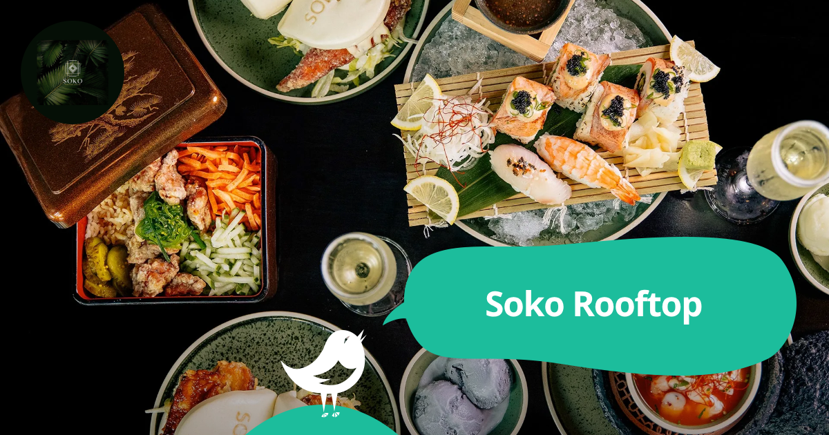 Soko Rooftop: Book any time at everyday prices