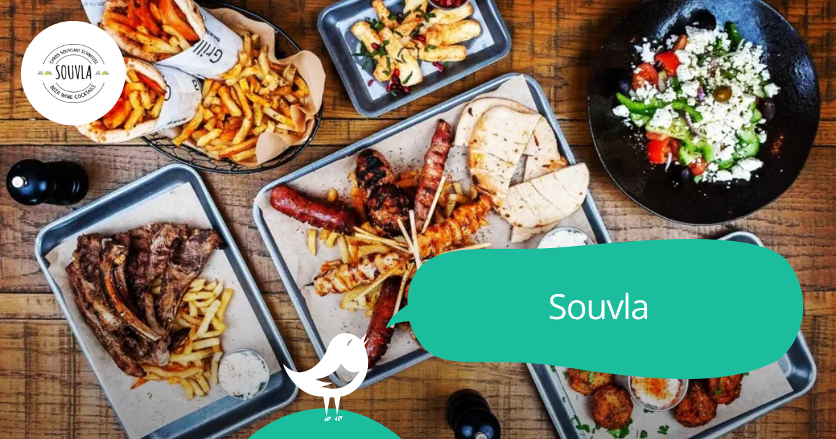 Souvla Allerton Road: 50% off the first table of the night with First Table
