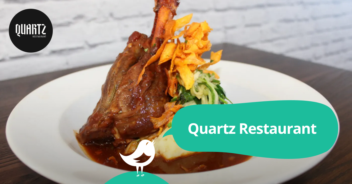 Quartz Restaurant: 50% off the first table of the night with First Table