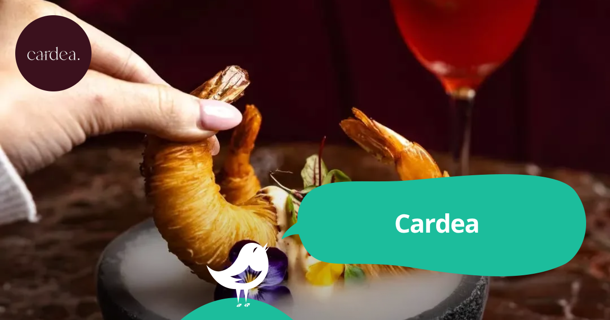 Cardea: 50% off the first table of the night with First Table