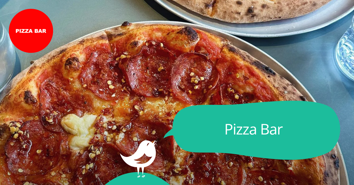 Pizza Bar: 50% off the first table of the night with First Table