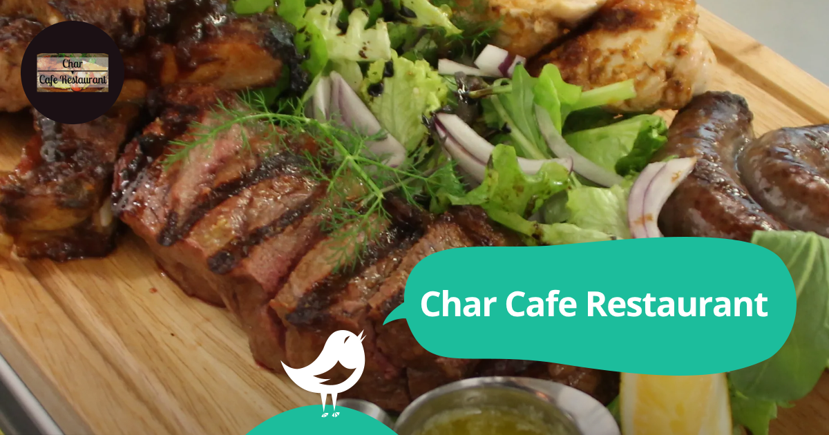 Char Cafe Restaurant: Book any time at everyday prices