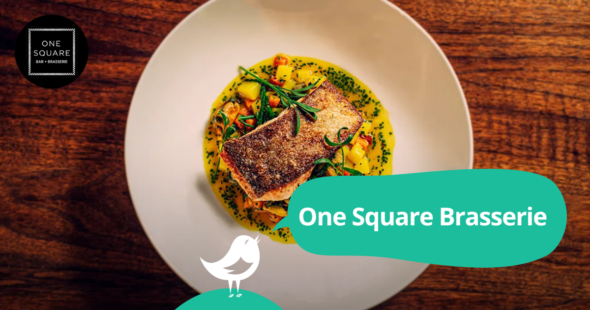 One Square Brasserie: 50% off the first table of the night with First Table