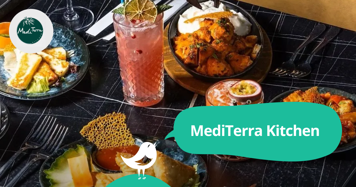 MediTerra Kitchen: 50% off the first table of the night with First Table