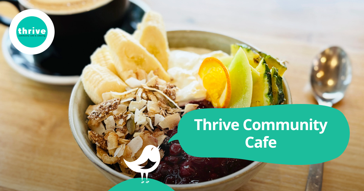 Thrive Community Cafe: 50% off breakfast and lunch with First Table