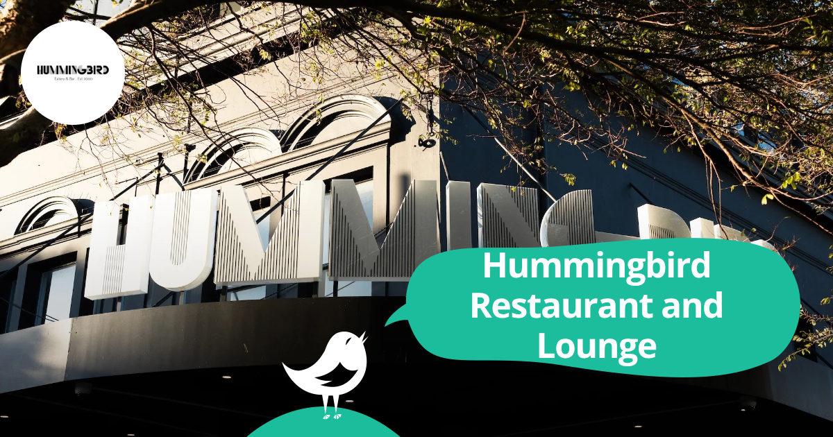 Hummingbird Restaurant and Lounge: 50% off the first table of the night ...