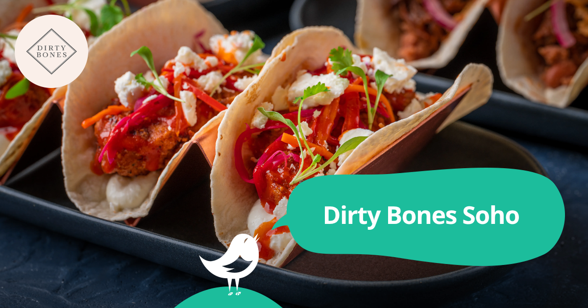 Dirty Bones Soho: 50% off the first table of the night with First Table