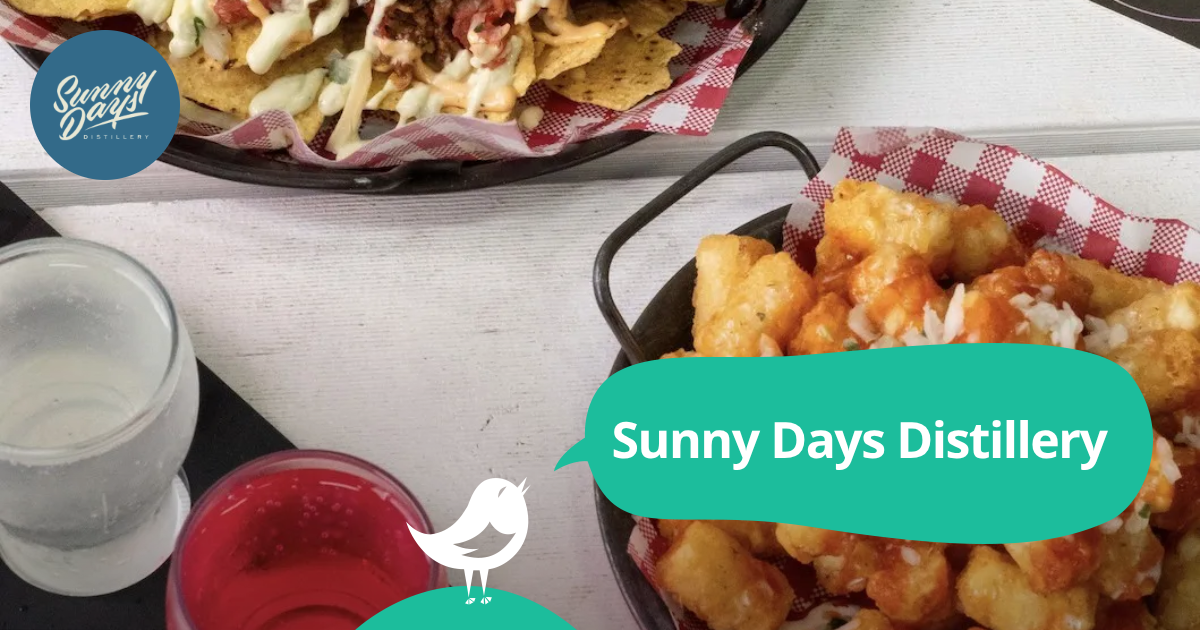 Sunny Days Distillery: Book any time at everyday prices