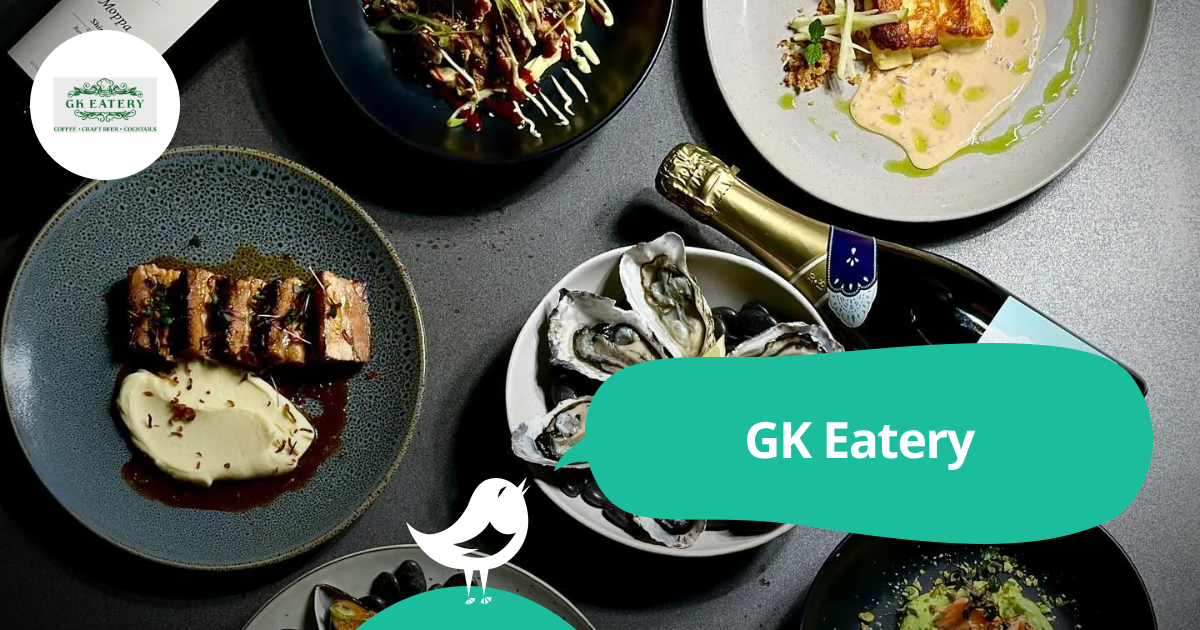 GK Eatery: 50% off the first table of the night with First Table