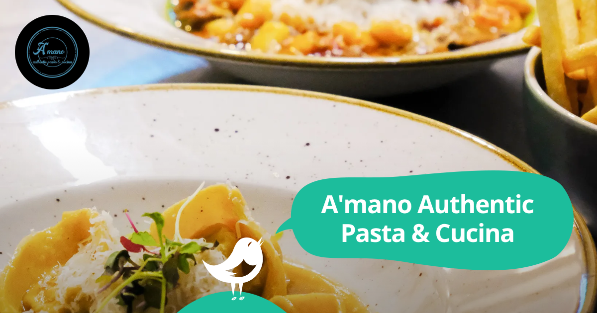 A'mano Authentic Pasta & Cucina: 50% off lunch with First Table