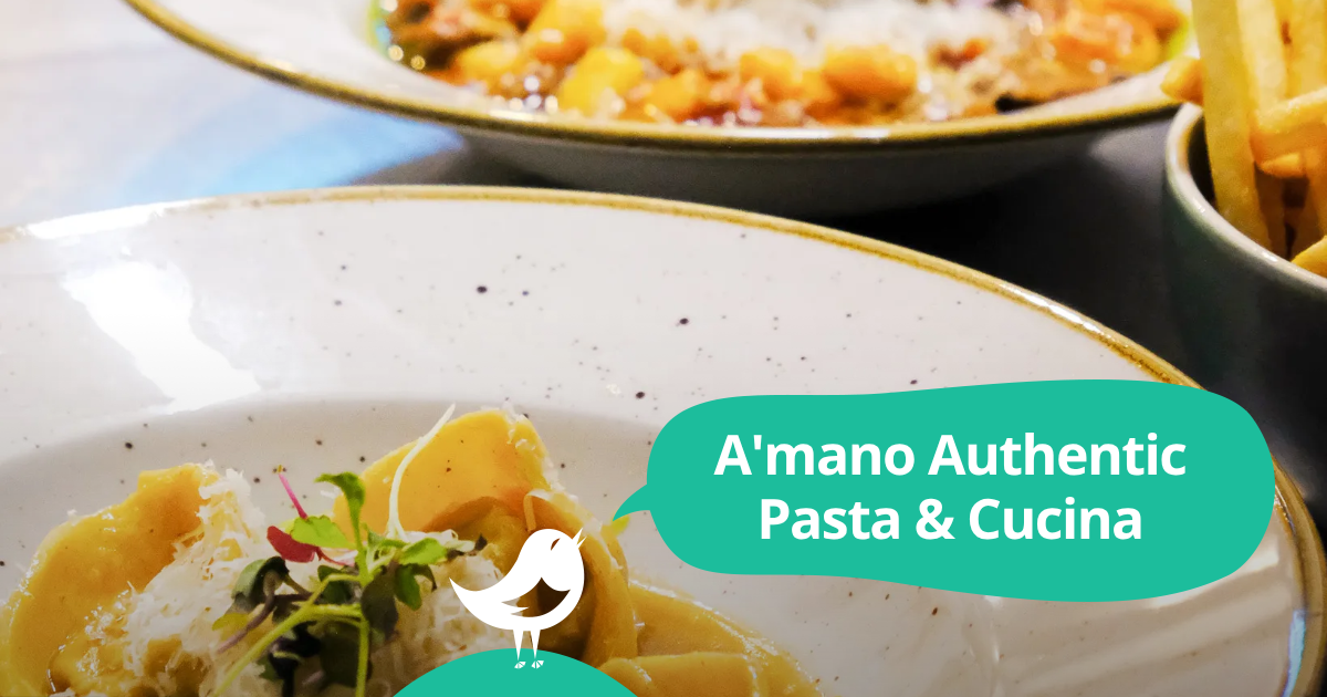 A'mano Authentic Pasta & Cucina: 50% off the first table of the night ...