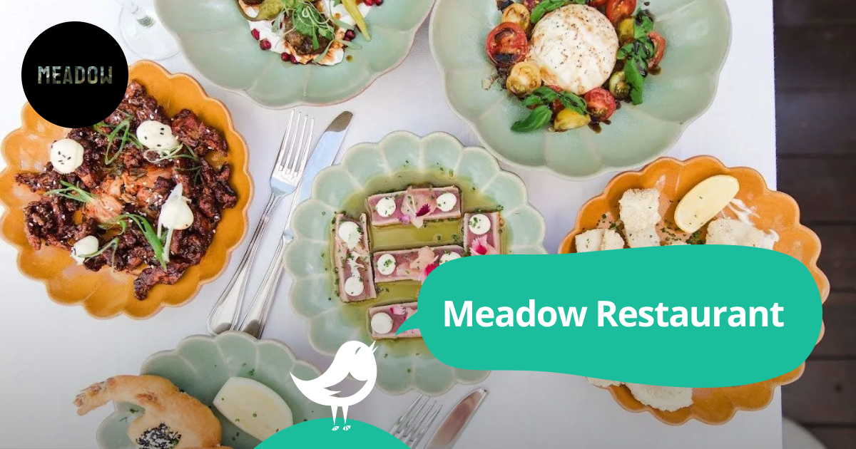 Meadow Restaurant: 50% off the first table of the night with First Table