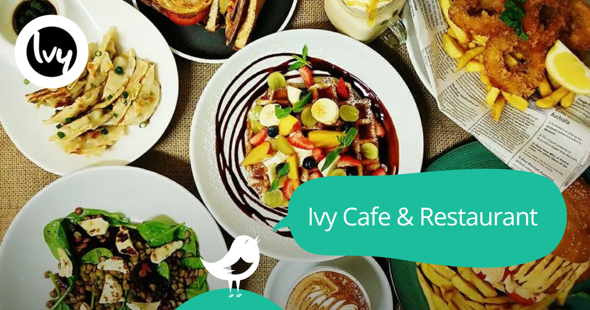 Ivy Cafe & Restaurant: Book any time at everyday prices