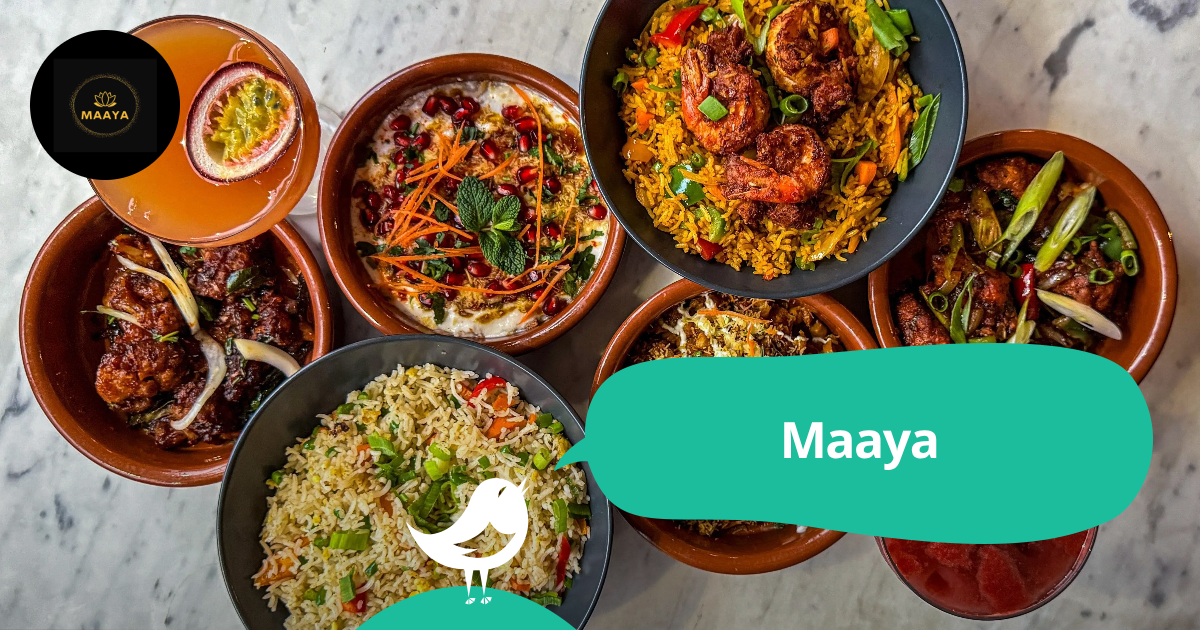 Maaya: 50% off the first table of the night with First Table