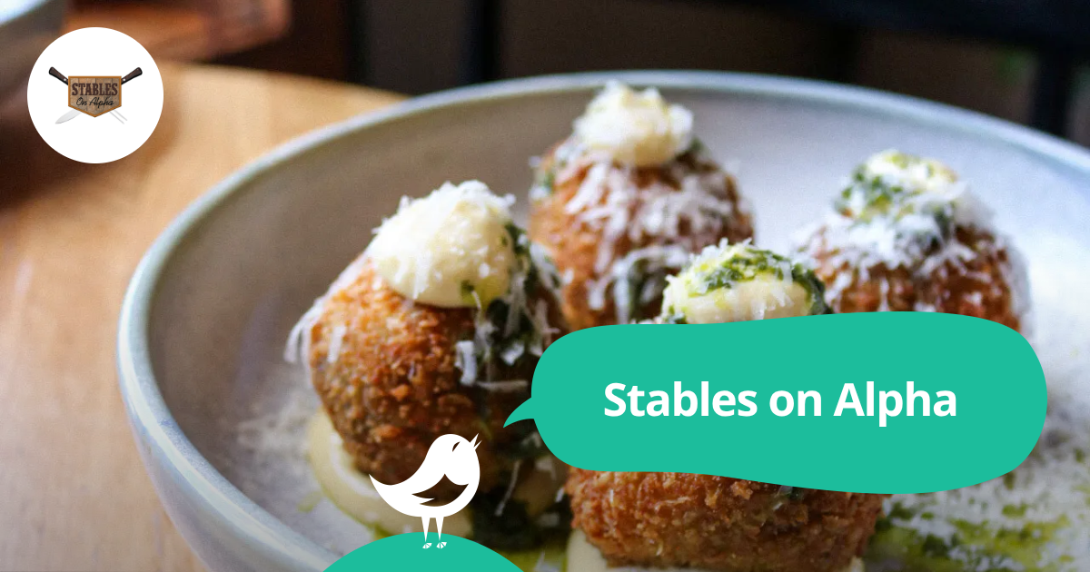 Stables on Alpha: 50% off the first table of the night with First Table