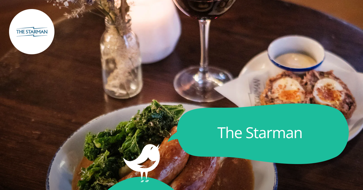 The Starman: 50% off the first table of the night with First Table