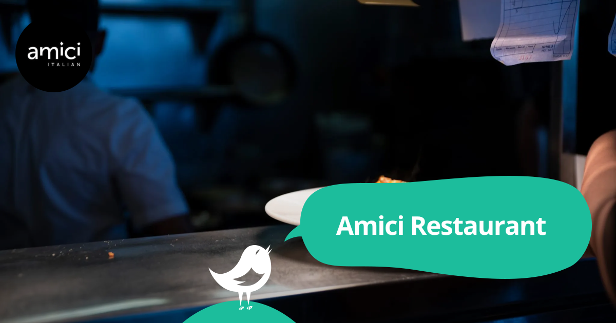 Amici Restaurant: 50% off the first table of the night with First Table