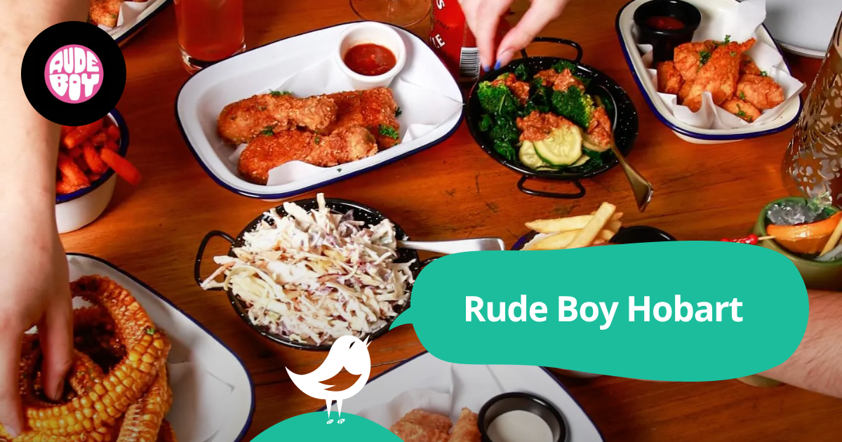 Rude Boy Hobart: 50% off the first table of the night with First Table