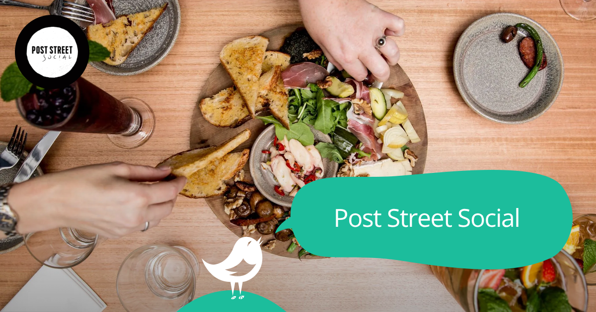 Post Street Social: Book any time at everyday prices