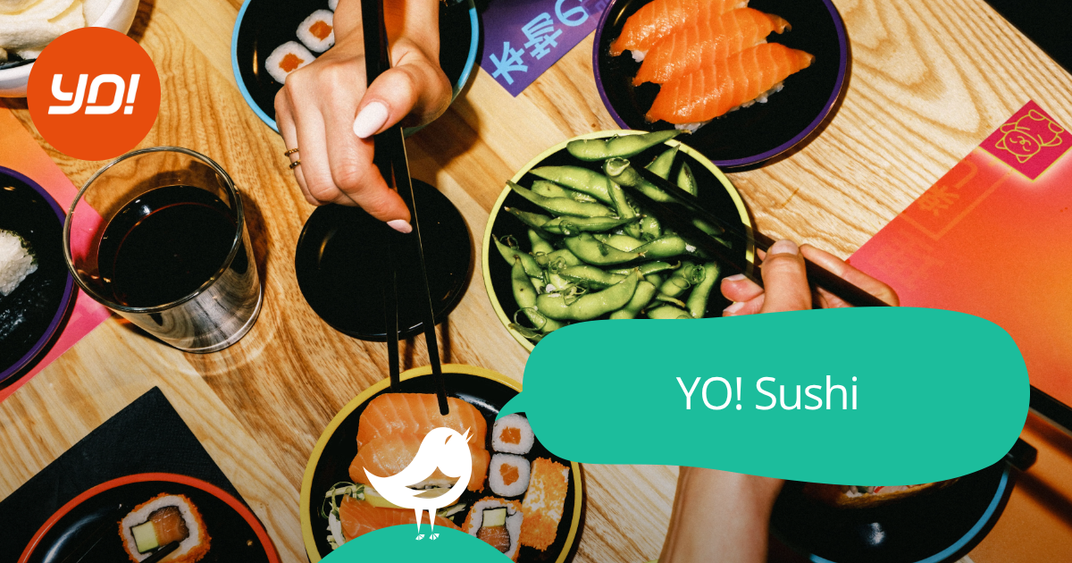 YO! Sushi: Book any time at everyday prices