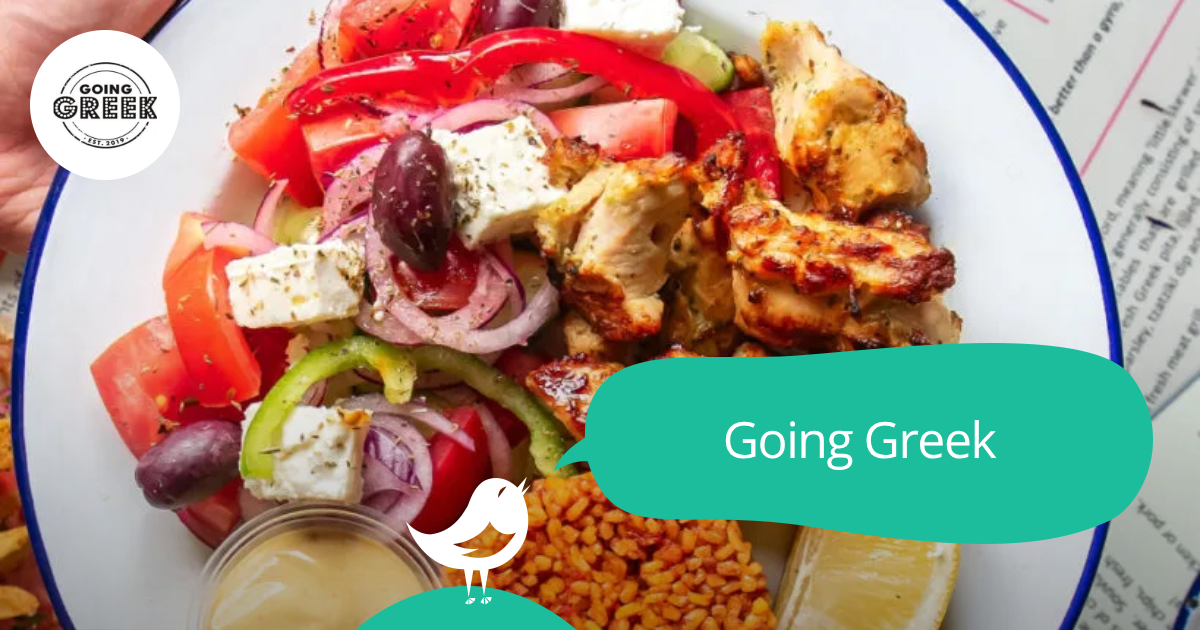 Going Greek Holloway: 50% off the first table of the night with First Table