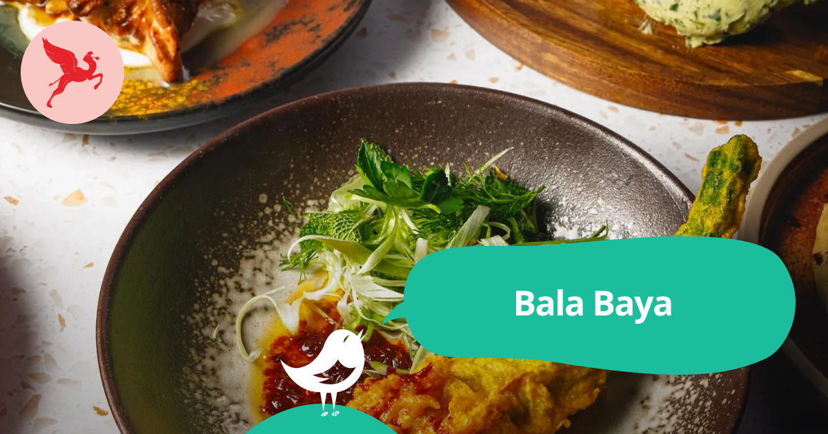 Bala Baya: 50% off the first table of the night with First Table