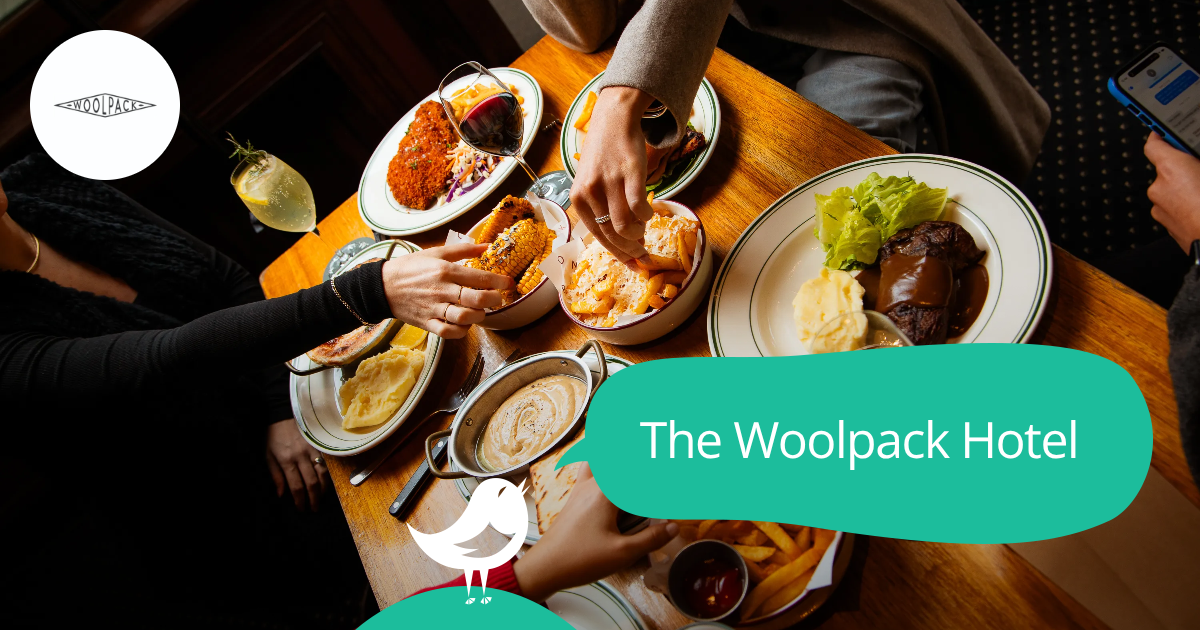 The Woolpack Hotel: 50% off the first table of the night with First Table