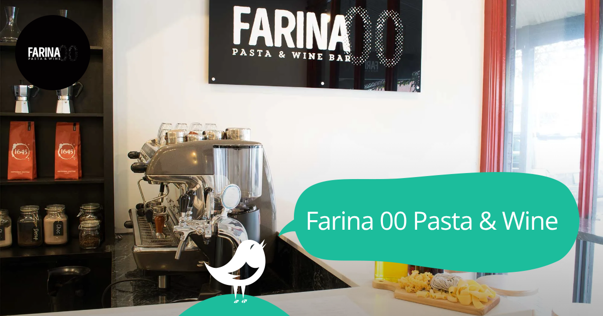 Farina 00 Pasta & Wine: Book any time at everyday prices
