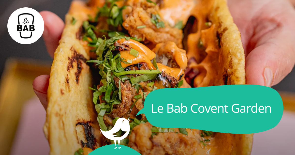 Le Bab Covent Garden: 50% off the first table of the night with First Table