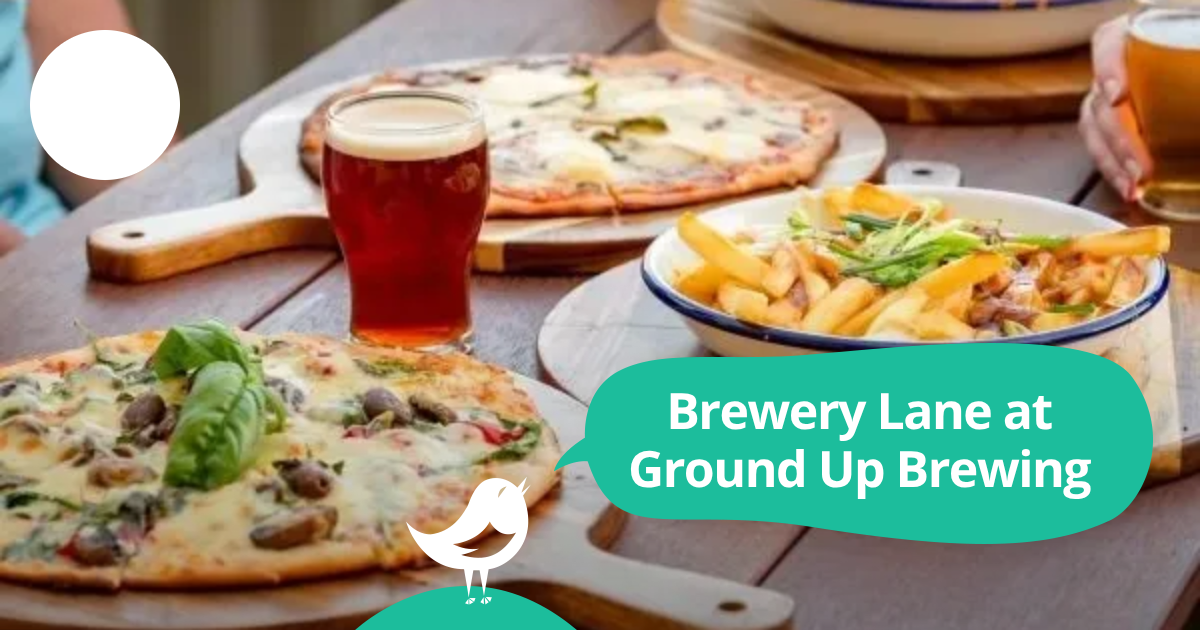 Brewery Lane at Ground Up Brewing: 50% off the first table of the night ...