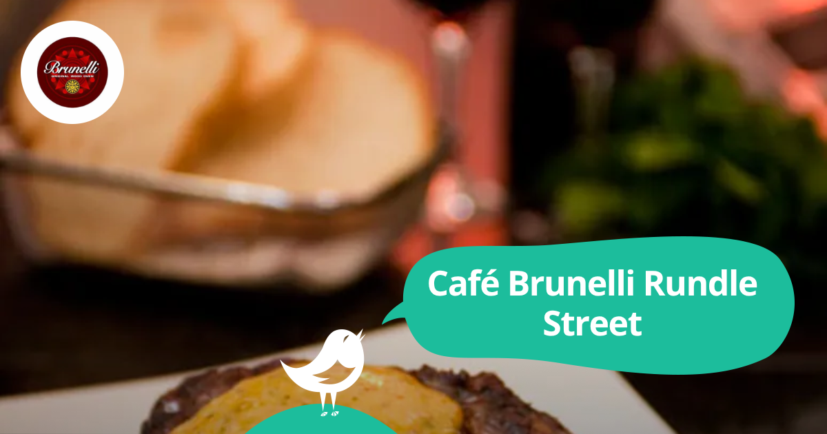 Café Brunelli Rundle Street: 50% off the first table of the night with ...